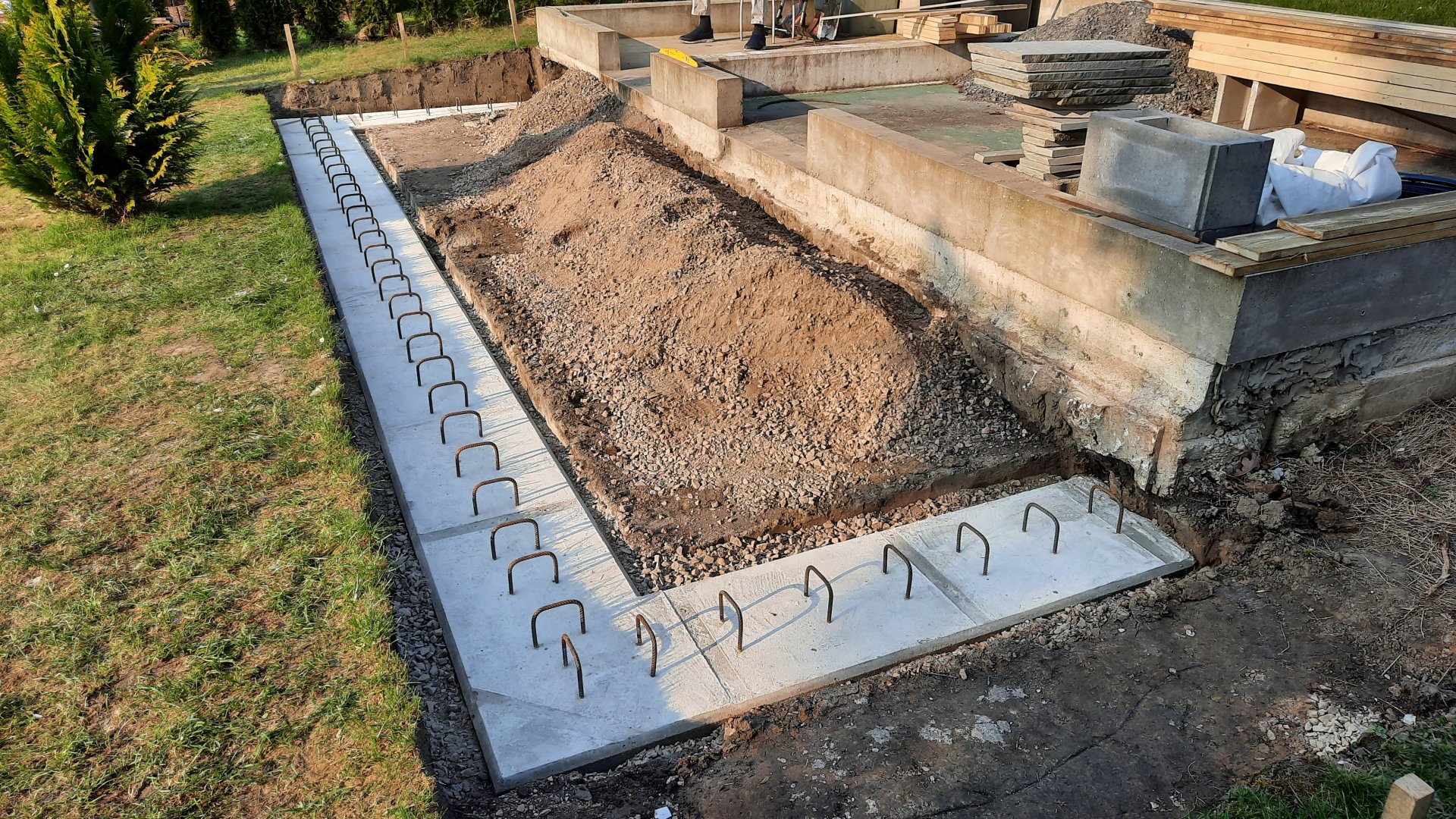 Fundamend für Streifenfundament aus Schalsteinen erforderlich?